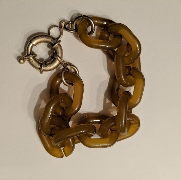 Jewelry | Plastic Large Chain Bracelet | Poshmark